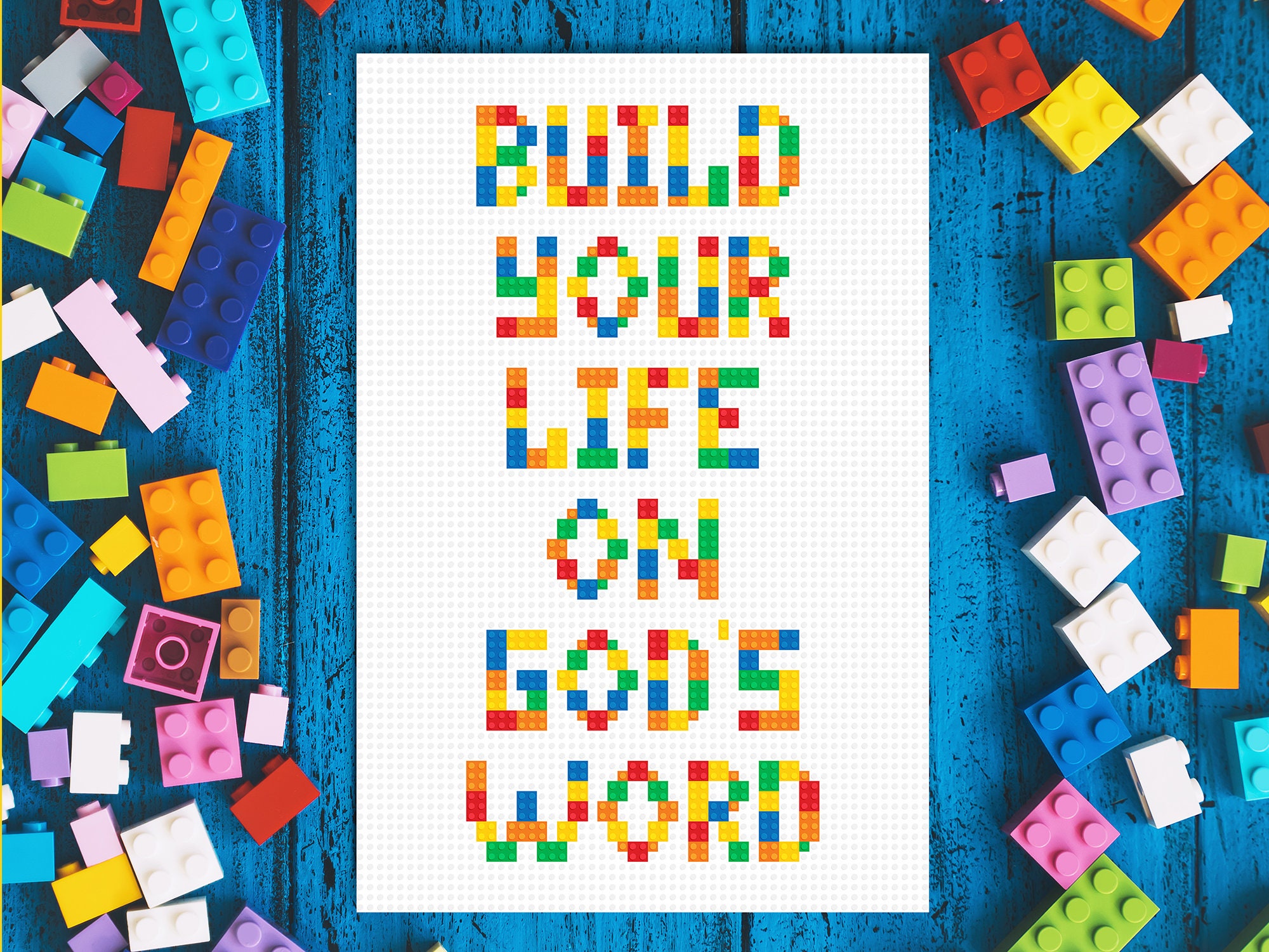 Kids Bible Quote Printable Poster, Christian Educational Poster ...