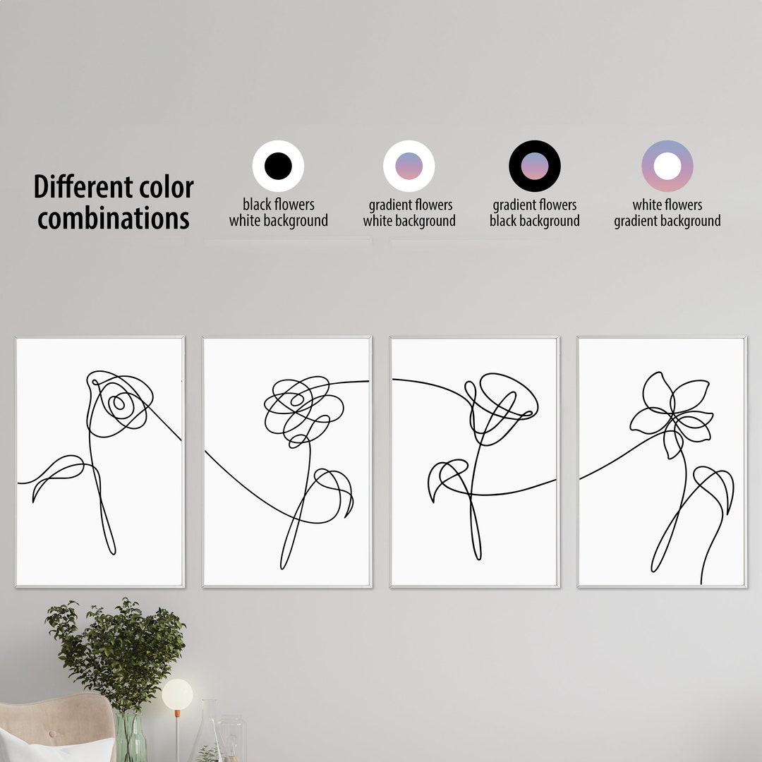 Love Yourself Her K-pop Flowers Bts Flower Bts Home Decor Bts Gift Bts ...