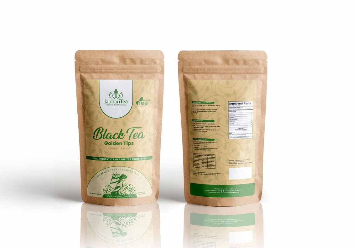 Black Tea Golden Tips 25g makes 12 Cups of Tea - Etsy