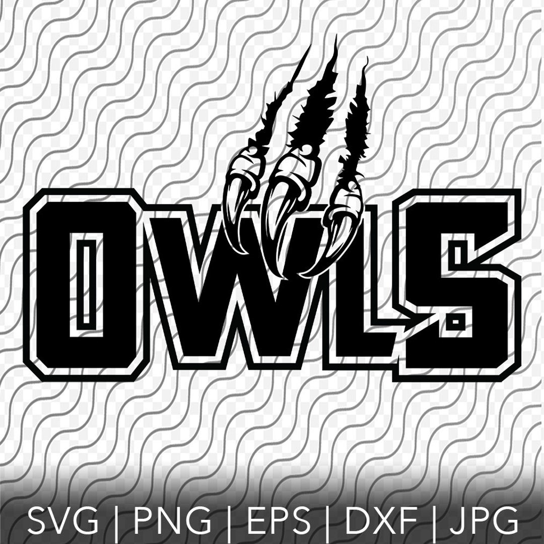 Owls Claw Scratch, Cutting Template, Svg, Png, Eps, Dxf, Jpg Files for ...