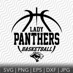 Panthers Basketball, Lady Panthers Basketball, Mascot, Cut Files for ...