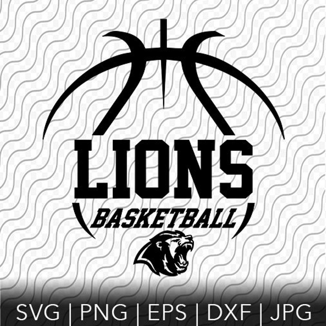 Lions Basketball, Lady Lions Basketball 2, Mascot, Cut Files for Cricut ...