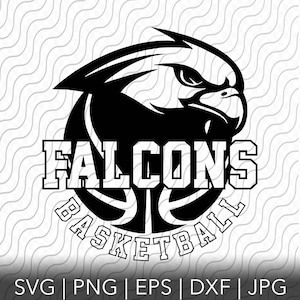Falcons Basketball, Lady Falcons Basketball, Mascot, Sport Team Logo ...