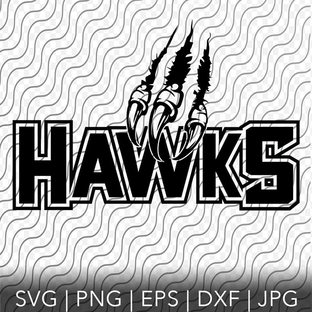 Hawks Claw Scratch, Cutting Template, Svg, Png, Eps, Dxf, Jpg Files for ...