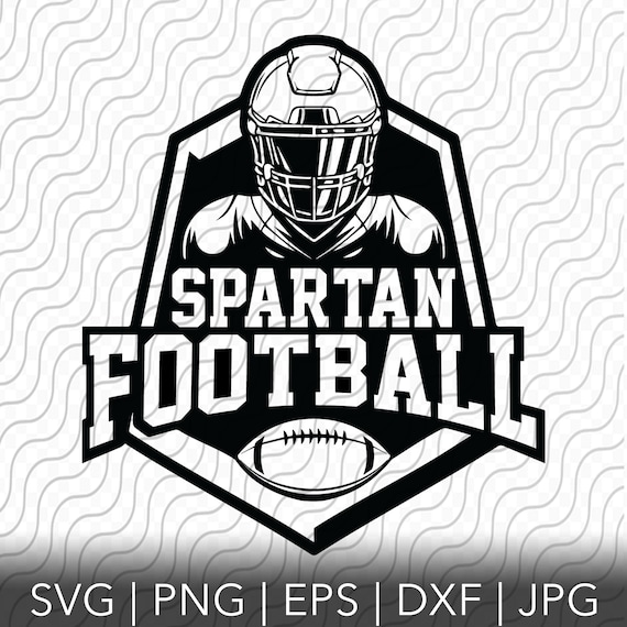 Spartans Football Spartan Football Sports Team SVG PNG - Etsy