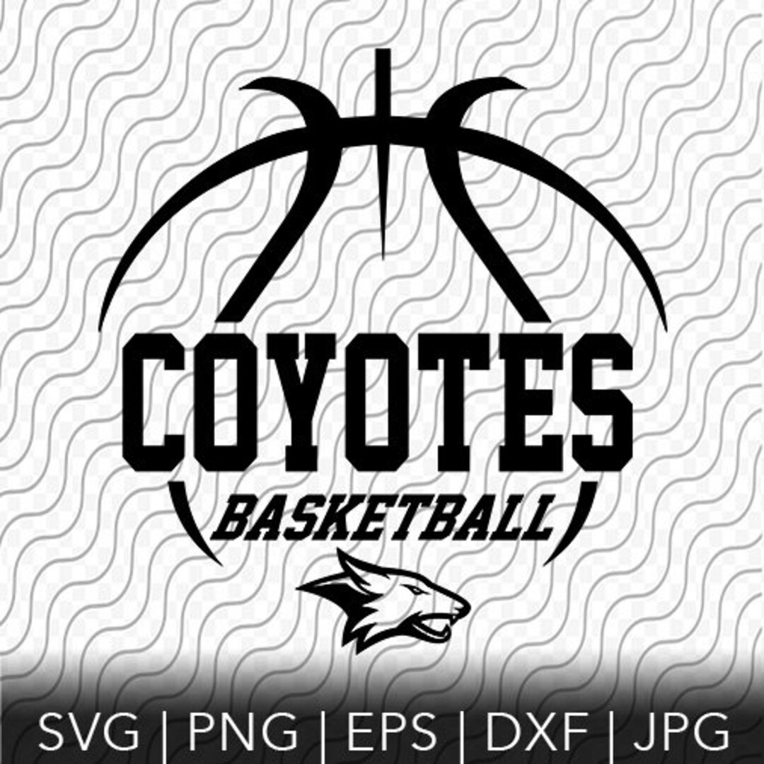 Coyotes Basketball, Lady Coyotes Basketball 2, Mascot, Cut Files for ...