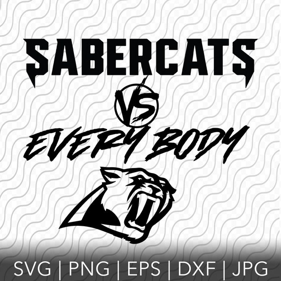 Sabercats Clipart Logos Artwork