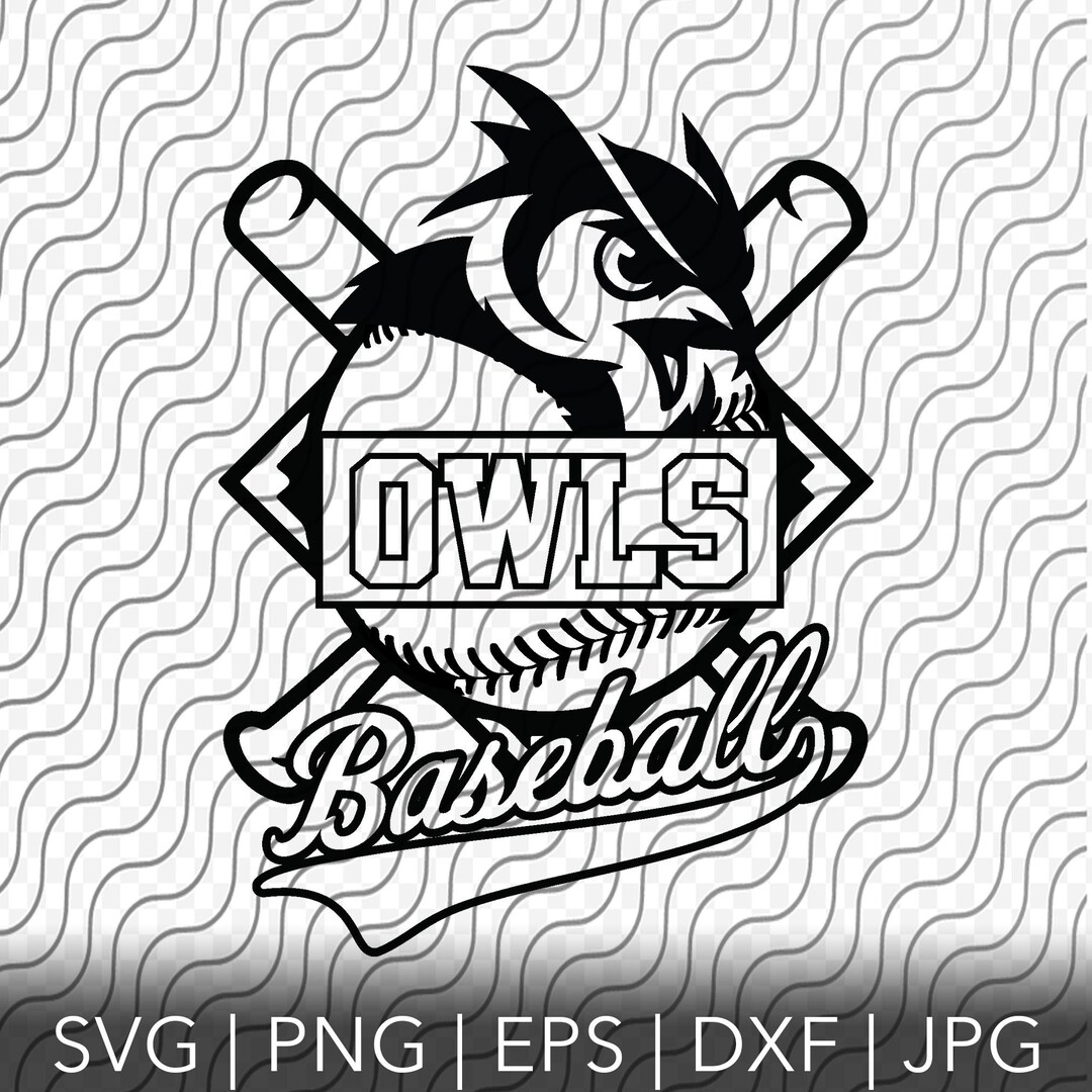 Owls Baseball, Lady Owls Softball, Mascot, Sport Team Logo, SVG, PNG ...