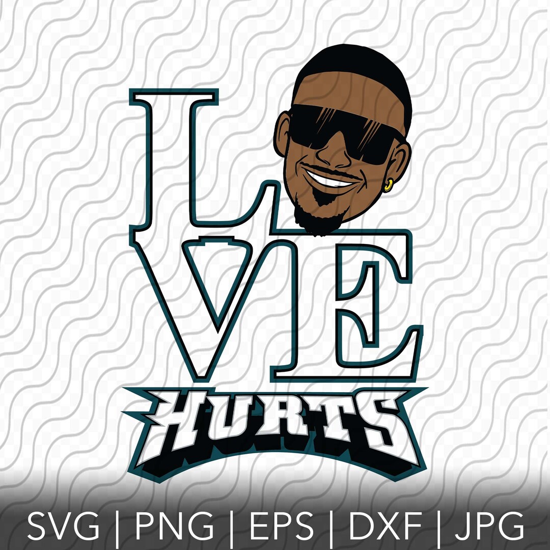 Love Hurts, Svg, Png, Eps, Dxf, Jpg Files for Cricut or Silhouette - Etsy