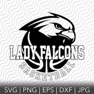 Falcons Basketball, Lady Falcons Basketball, Mascot, Sport Team Logo ...