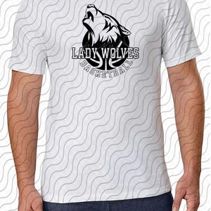 Wolves Basketball, Lady Wolves Basketball, Mascot, Sport Team Logo, SVG ...