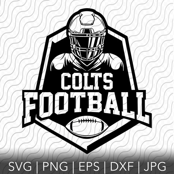 Colts Football Sports Team SVG PNG EPS Dxf Jpg Files for - Etsy