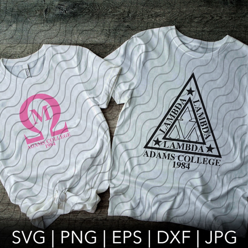 Tri-lamb SVG, Omega Mu SVG, Couples Matching Shirts SVG, Husband and ...