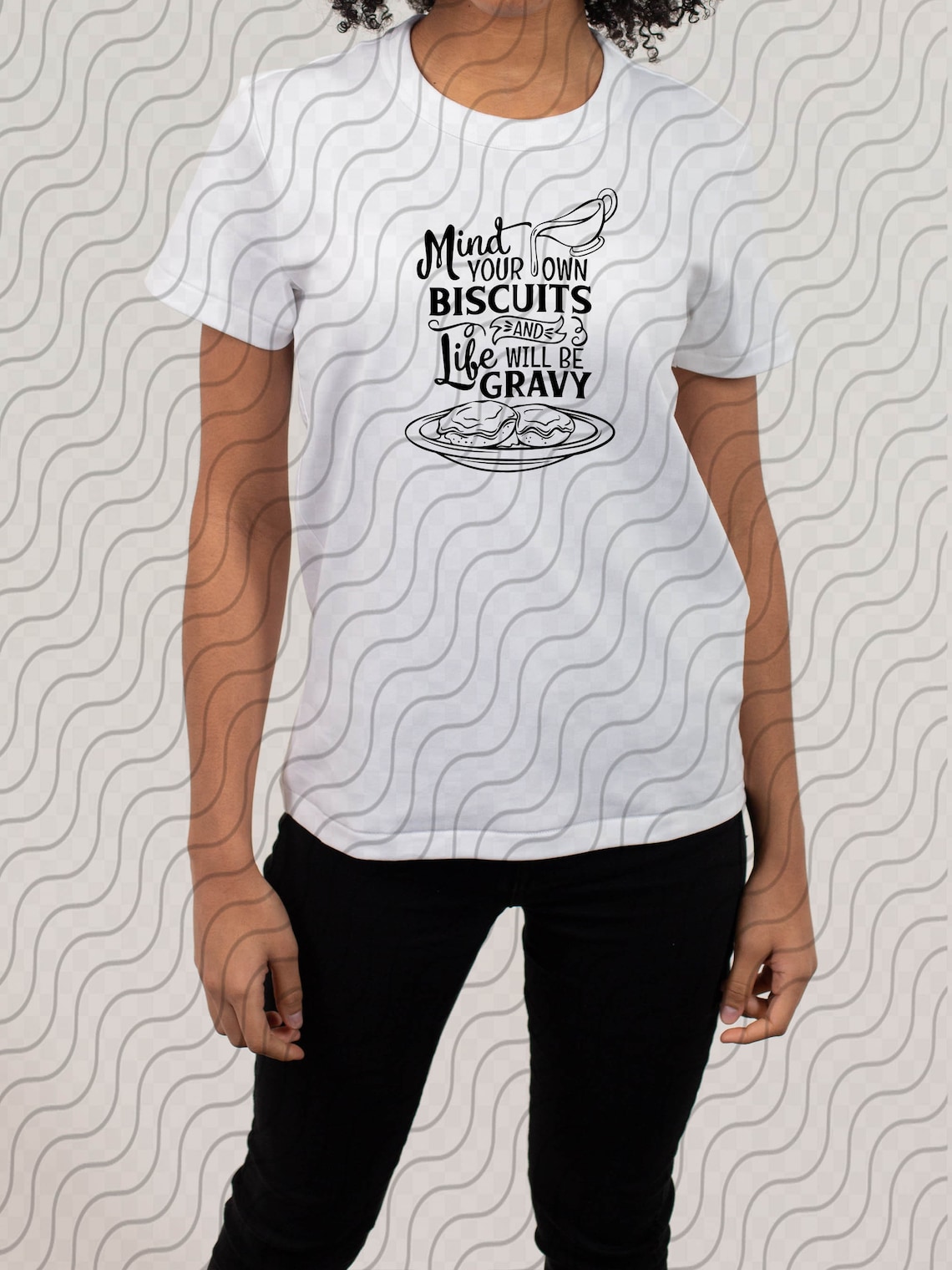 Biscuits and Gravy, Mind Your Own Biscuits, Cutting Template, Svg, Png ...
