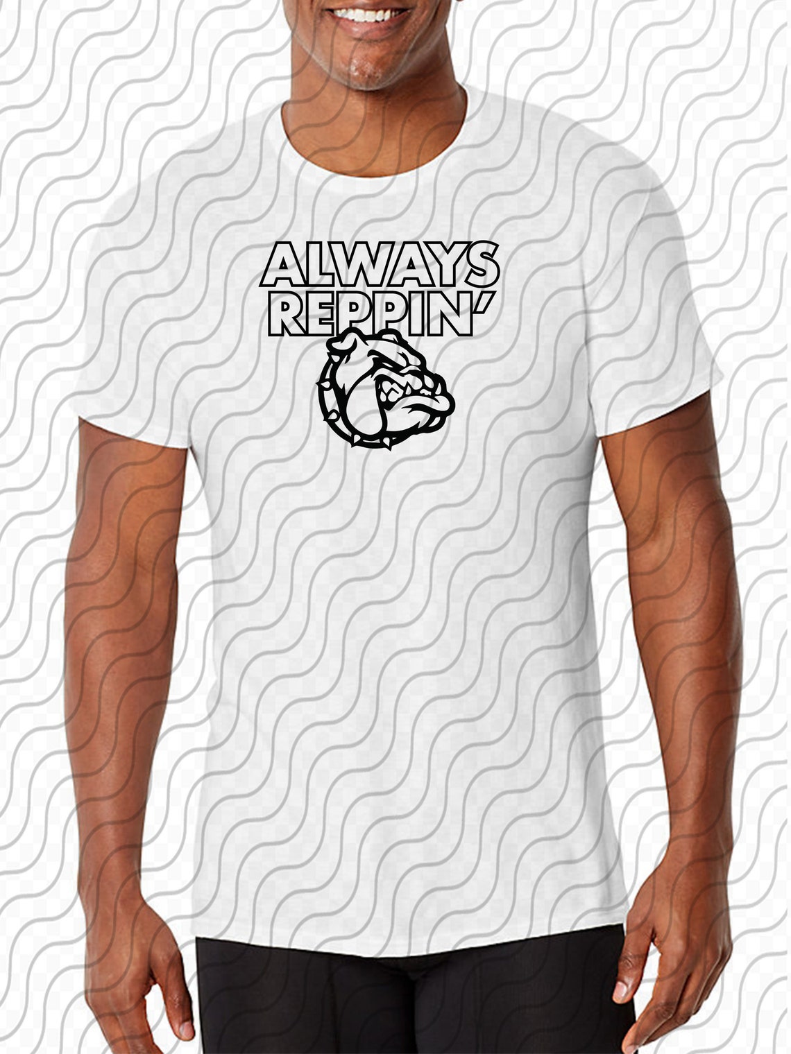 Always Reppin' Bulldogs, School Spirit Cutting Template, Svg, Png, Eps ...