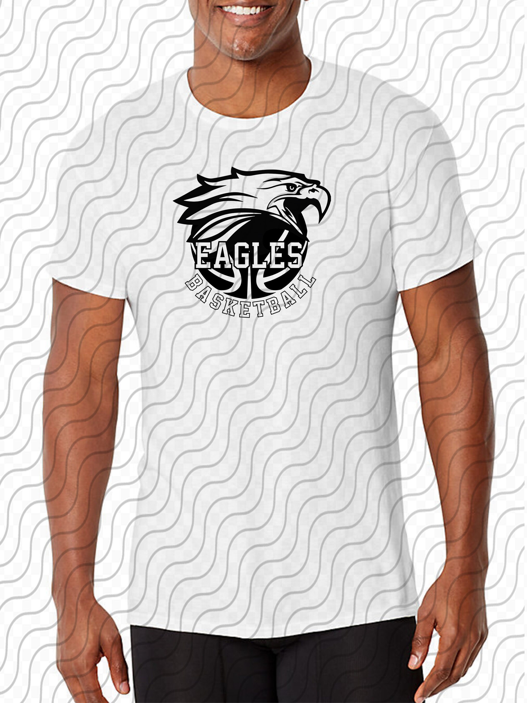 Eagles Basketball Lady Eagles Basketball Mascot Sport Team - Etsy