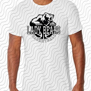 Bears Basketball, Lady Bears Basketball, Mascot, Sport Team Logo, SVG ...