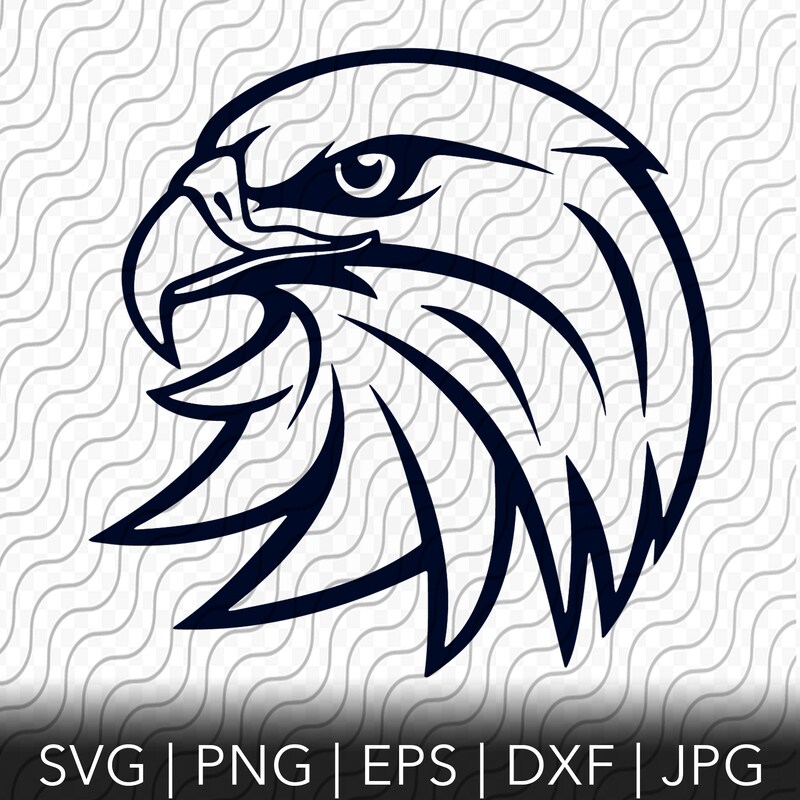 Eagle Mascot Svg - Etsy