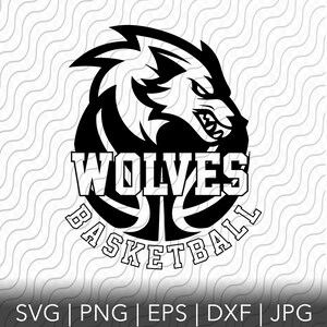 Wolves Basketball, Lady Wolves Basketball, Mascot, Sport Team Logo, SVG ...