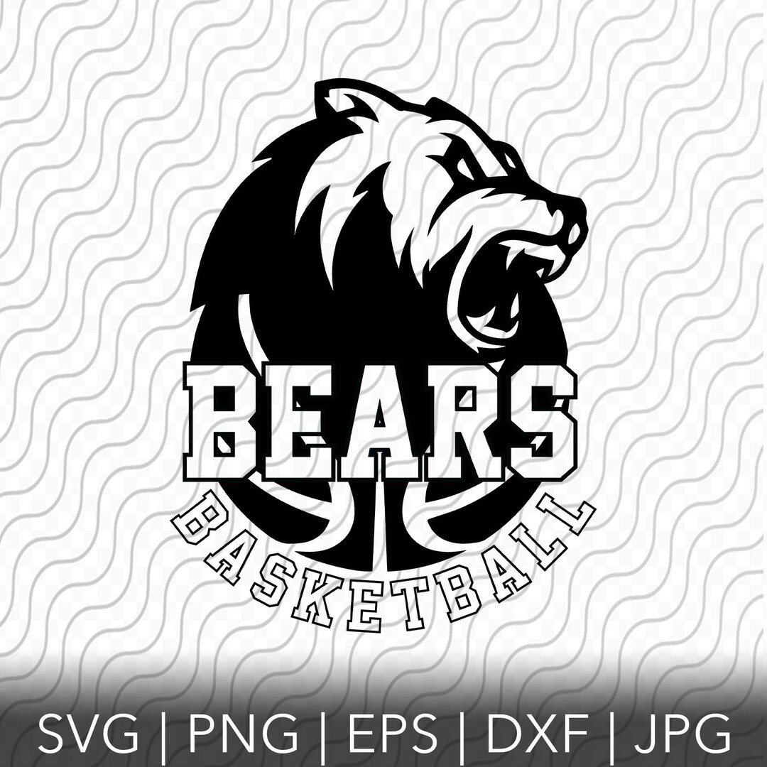 Bears Basketball, Lady Bears Basketball, Mascot, Sport Team Logo, SVG ...