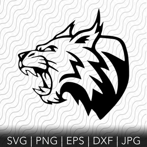 Wildcat Mascot SVG, Wildcat Team SVG, Wildcat V2 Cutting Template, Svg ...