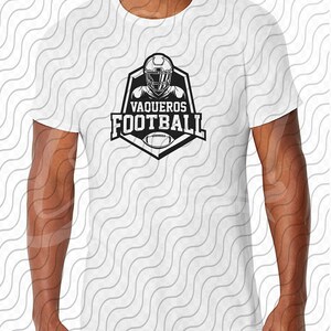 Vaqueros Football, Sports Team, SVG, PNG, EPS, Dxf, Jpg Files for ...