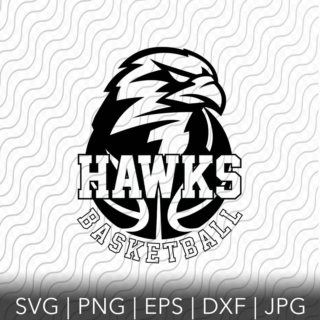 Hawks Basketball, Lady Hawks Basketball, Mascot, Sport Team Logo, SVG ...
