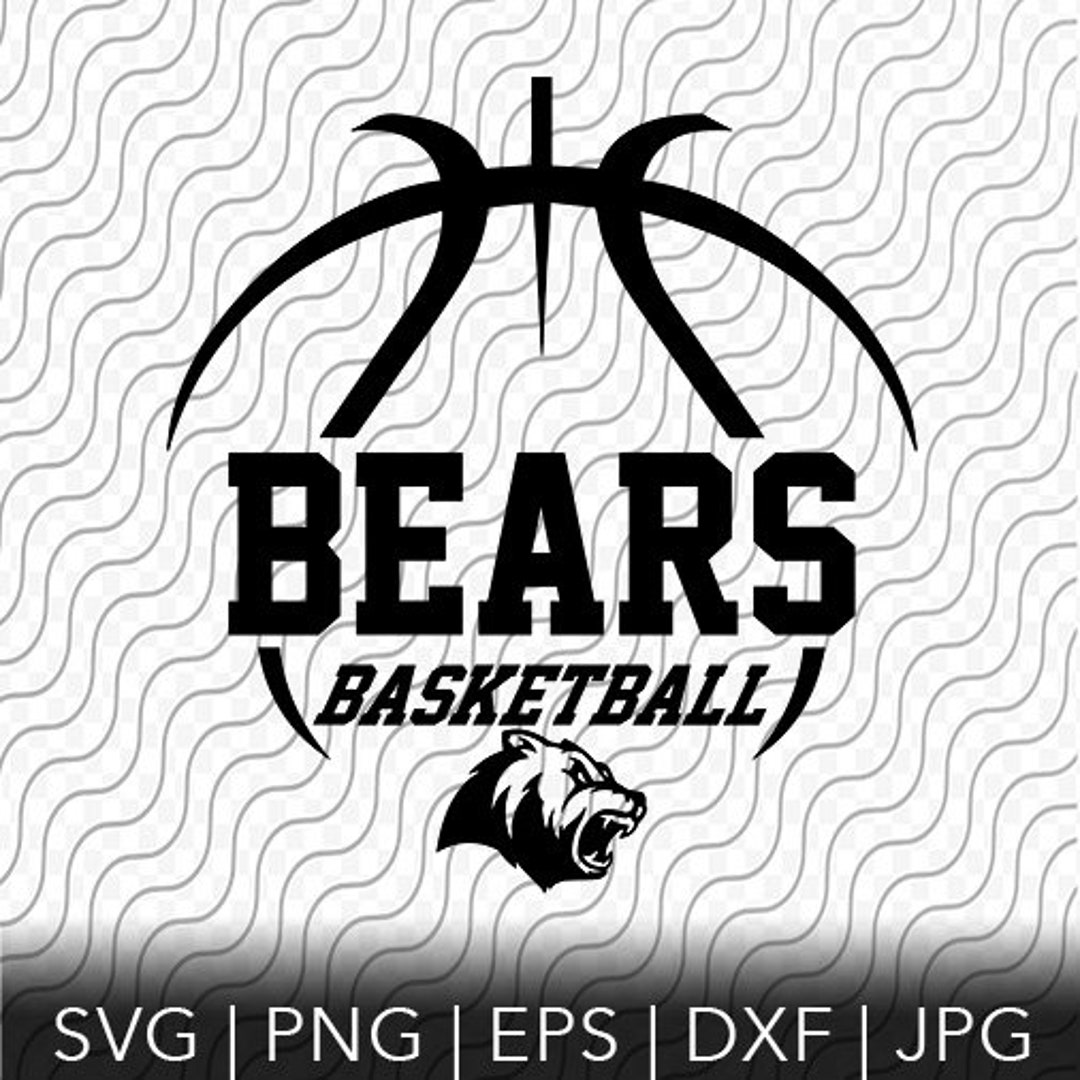 Bears Basketball, Lady Bears Basketball, Mascot, Cut Files for Cricut ...