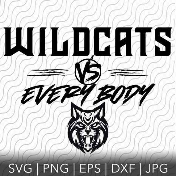 Wildcats Vs Everybody Svg Png Eps Dxf Jpg Files for - Etsy