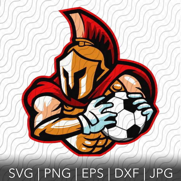 Gladiator Football Svg - Etsy