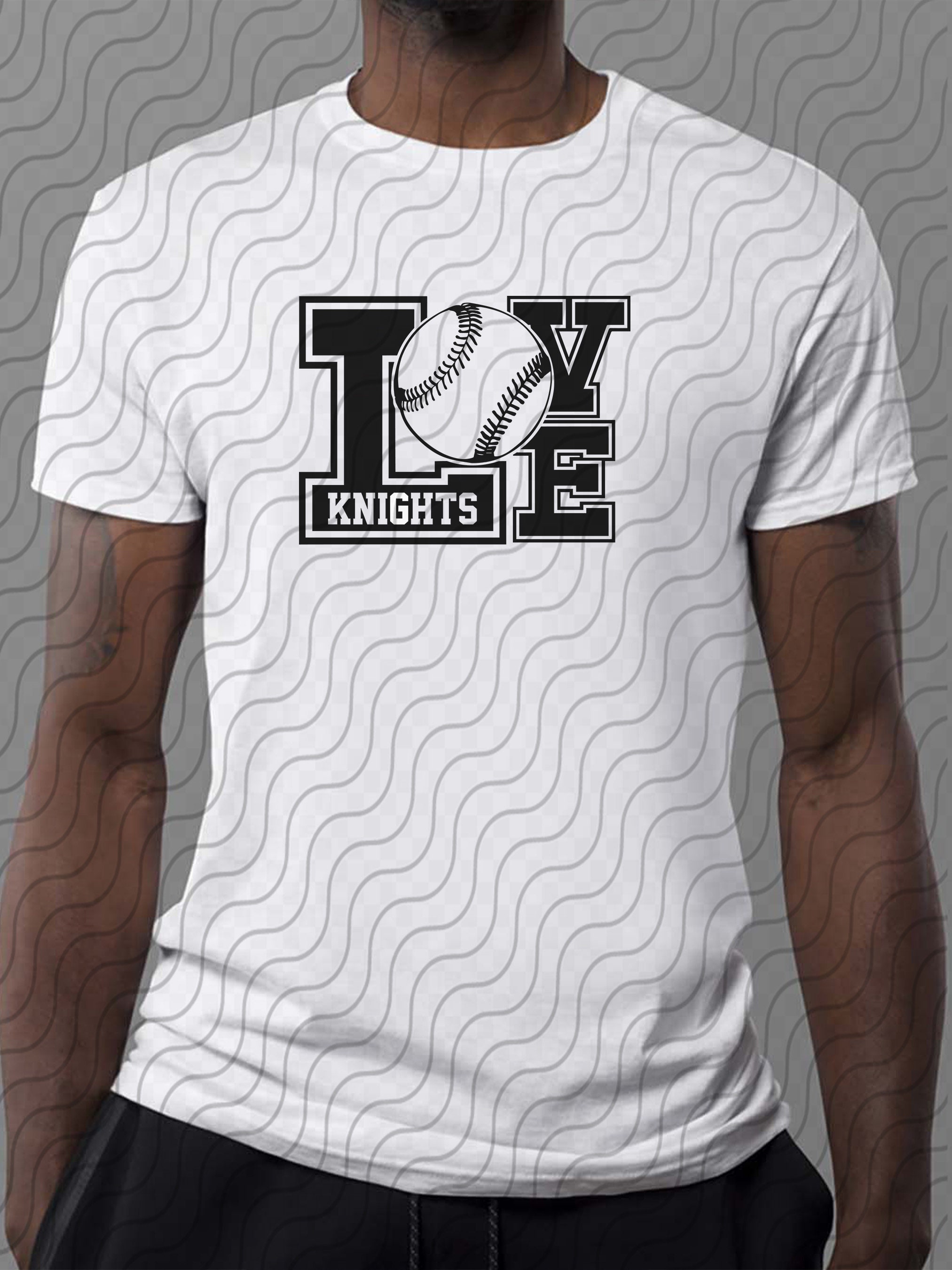 Love Knights SVG, Knights SVG, Knights Baseball Cut File, Cutting ...