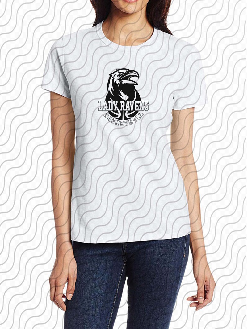 Ravens Basketball Lady Ravens Basketball Mascot Sport Team - Etsy