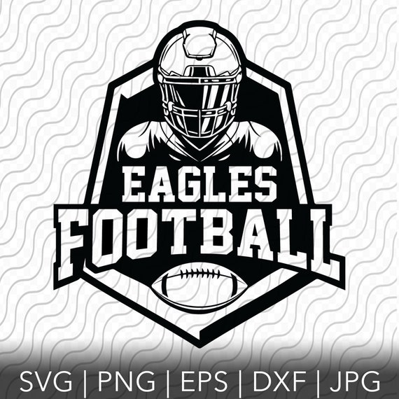 Eagles Football Sports Team SVG PNG EPS Dxf Jpg Files - Etsy