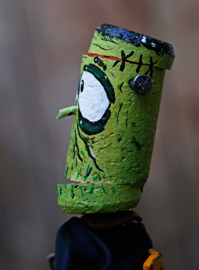 Frankenstein Pop-up Puppet - Etsy