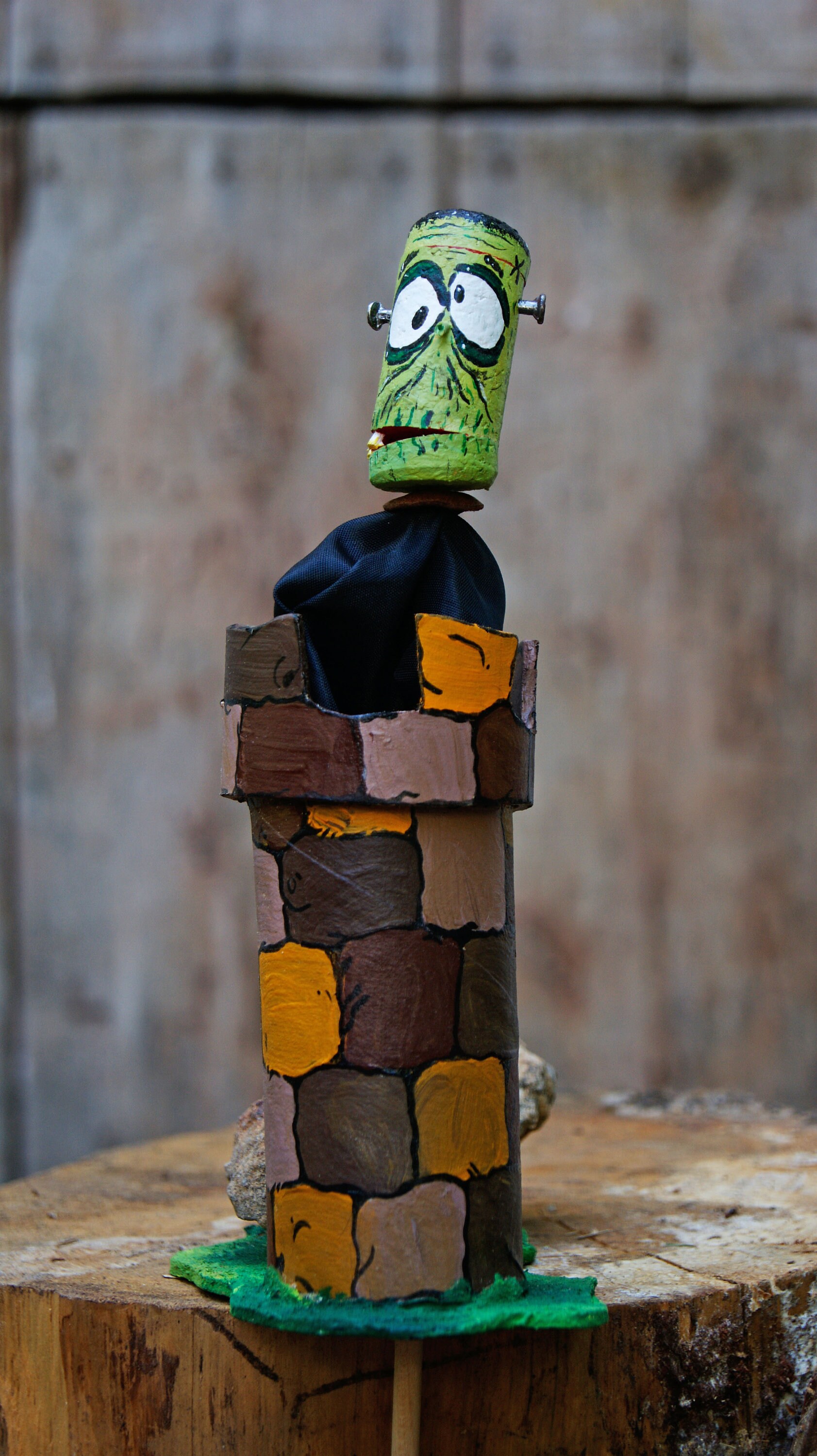 Frankenstein Pop-up Puppet - Etsy