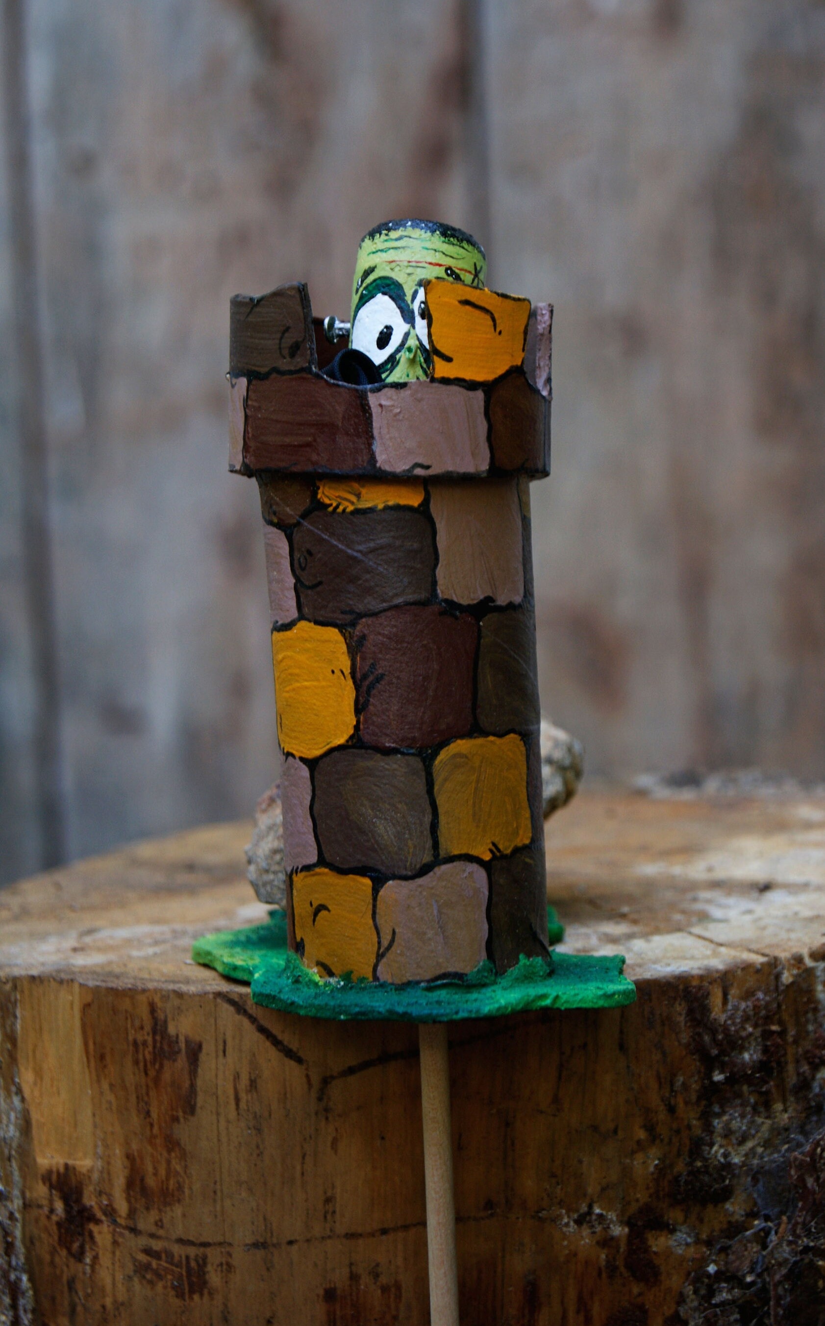 Frankenstein Pop-up Puppet - Etsy