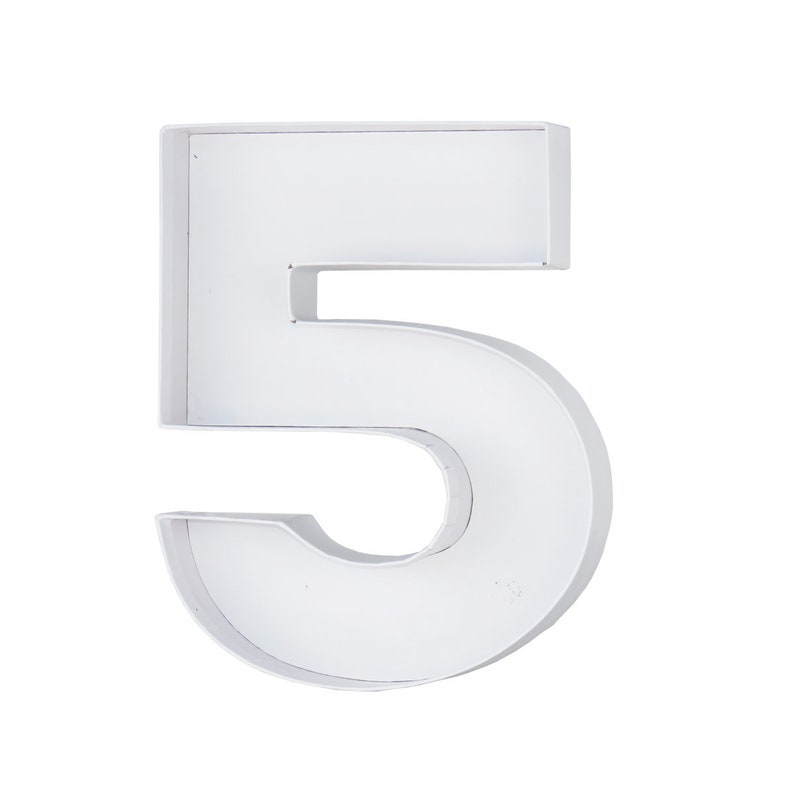 20cm Fillable Number Box | Etsy Australia