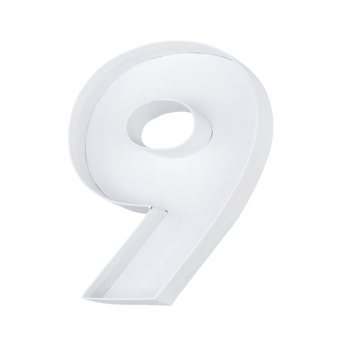 20cm Fillable Number Box - Etsy Australia