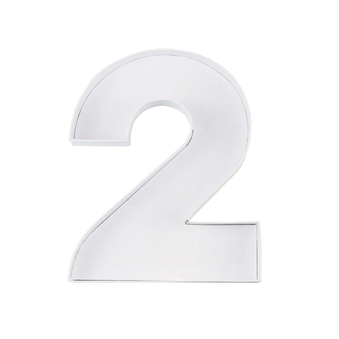 20cm Fillable Number Box - Etsy Australia