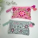 Victoria Sunset Small Pouch, Coin Bag, Embroidered Wallet, Floral Pouch ...