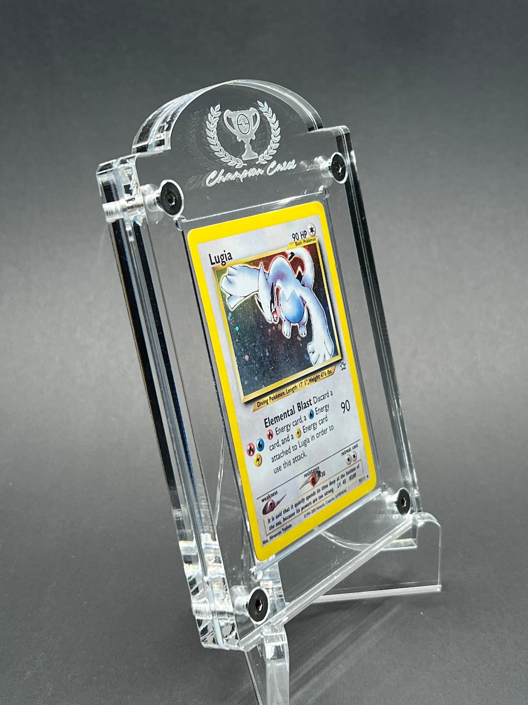 Pokemon Trading Card Display Case single - Etsy