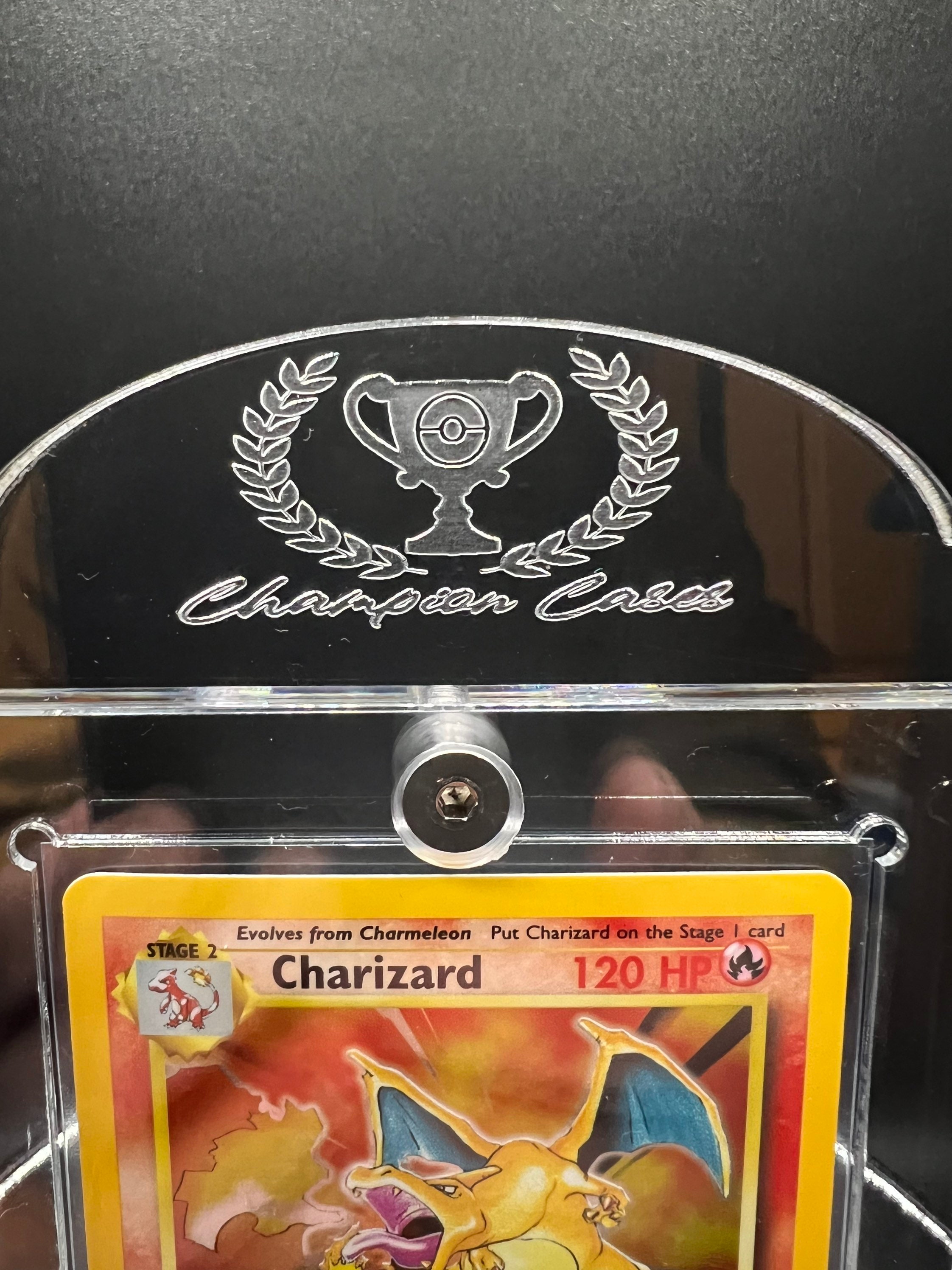 Pokemon Trading Card Display Case triple - Etsy