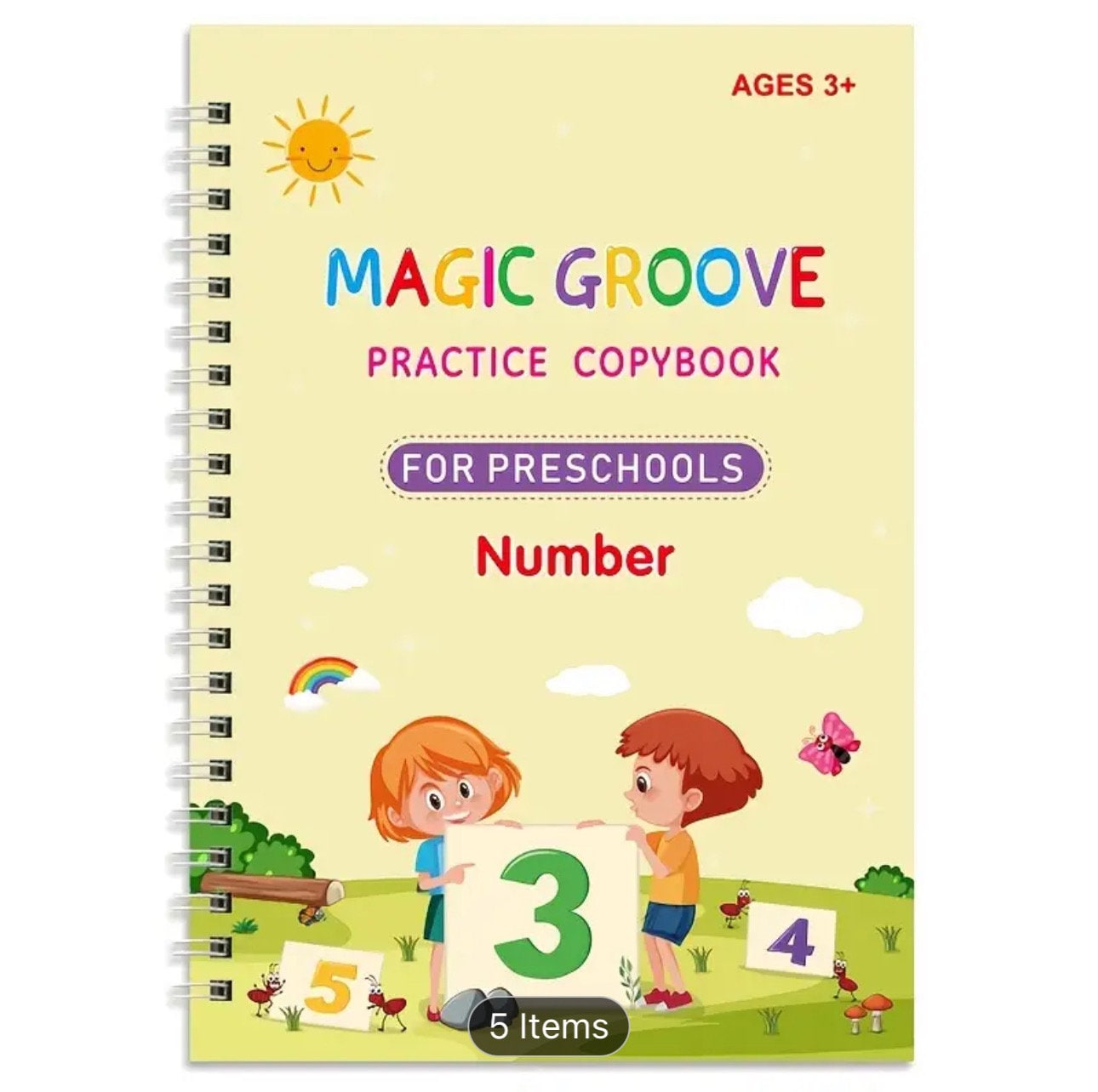 Magic Reusable Practice Copybook for Kids - Etsy