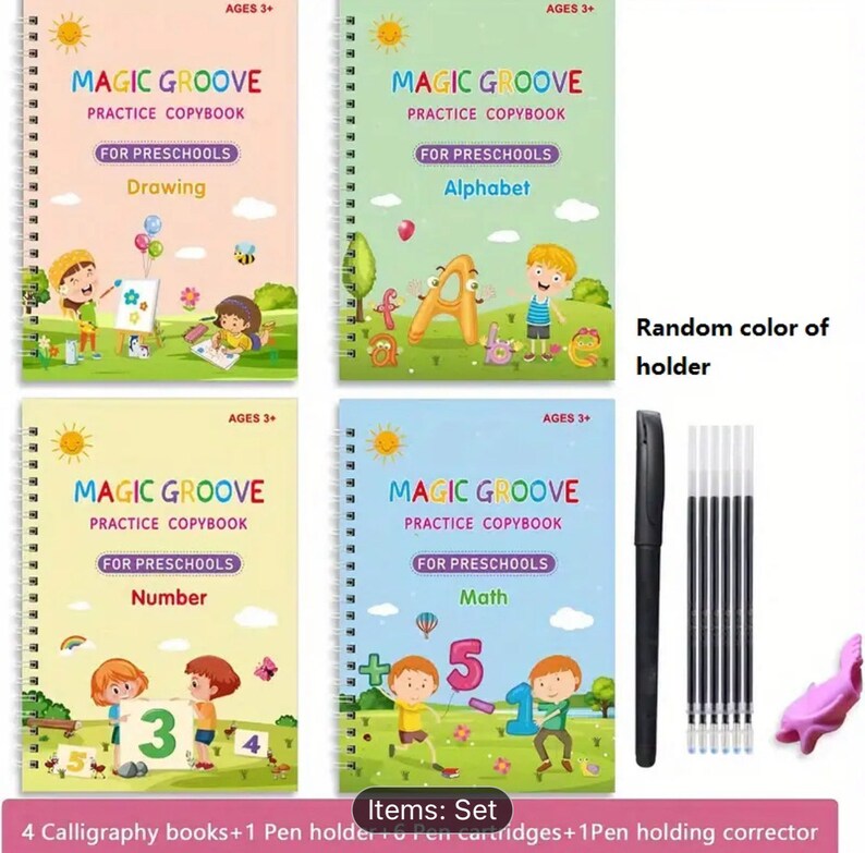 Magic Reusable Practice Copybook for Kids - Etsy