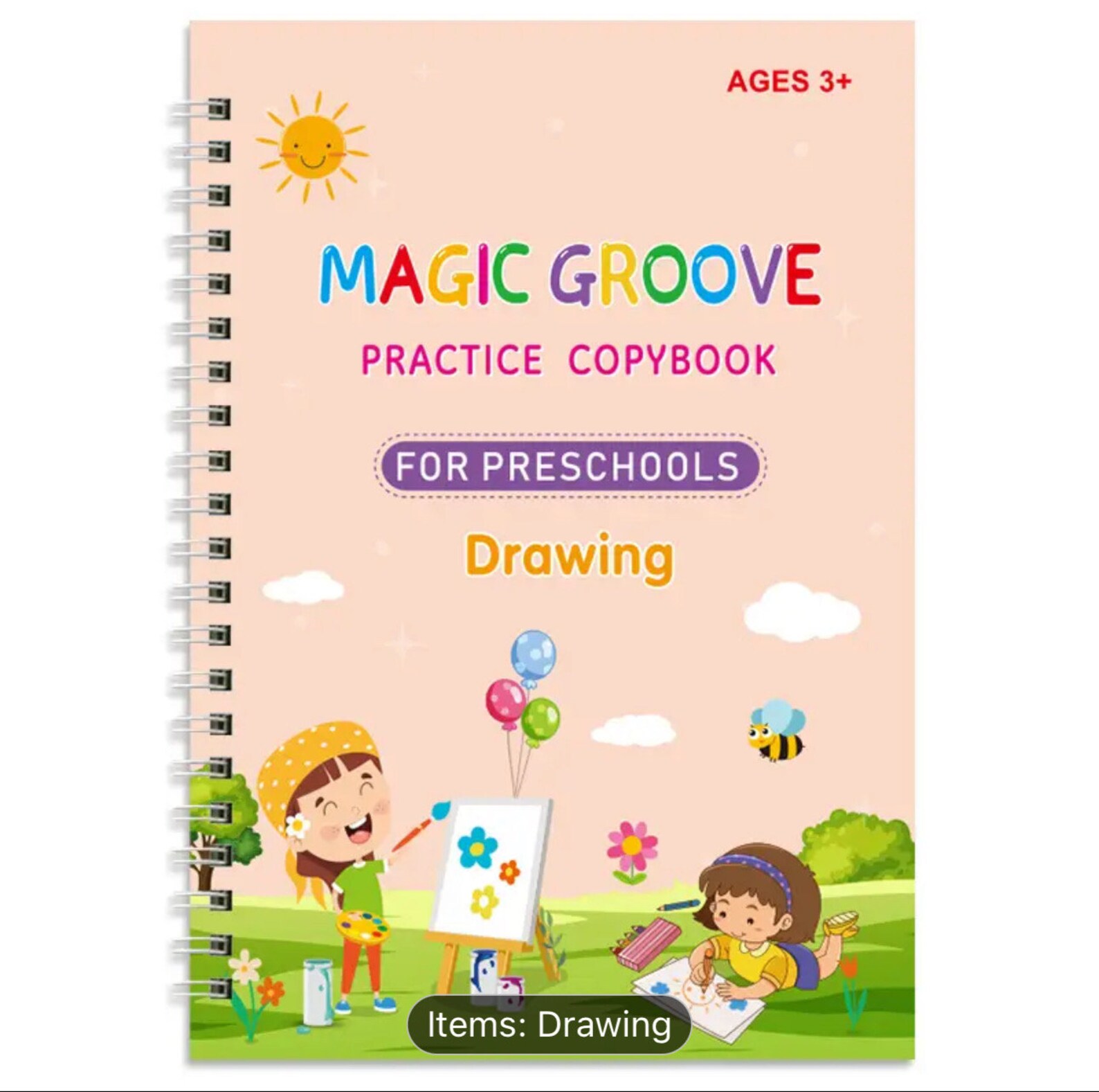Magic Reusable Practice Copybook for Kids - Etsy