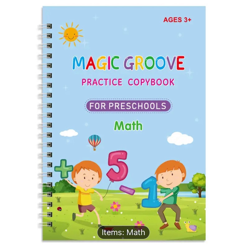 Magic Reusable Practice Copybook for Kids - Etsy