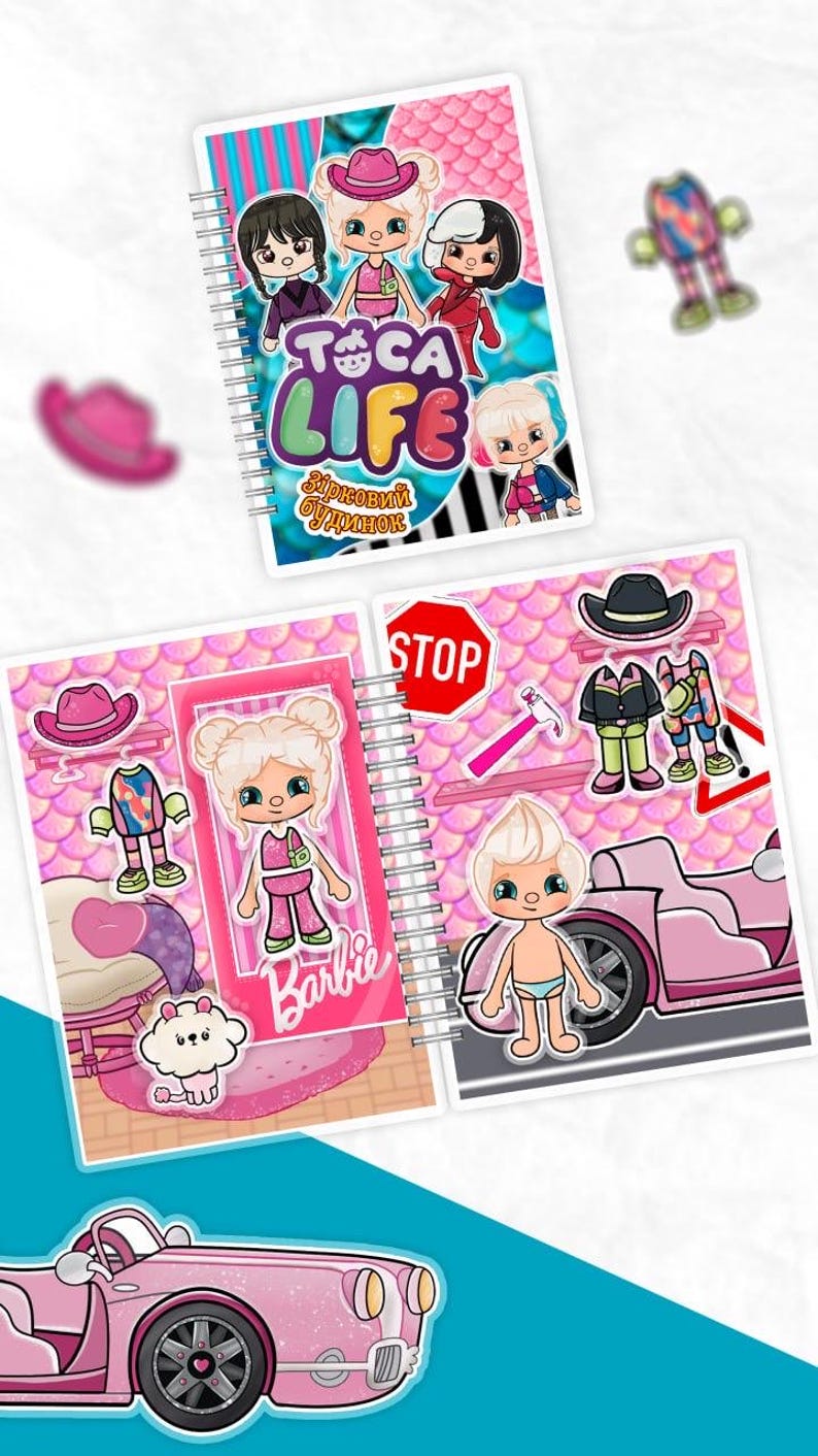 Toca Life Dress-up Busy Book Book – “star Mansion” | A6 Activity ...