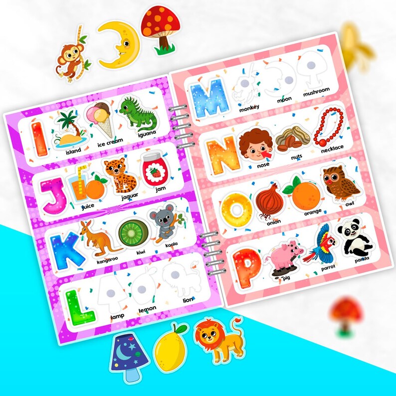 Alphabet Busy Book - Etsy