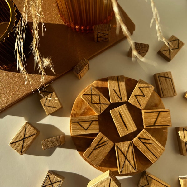 Wood Runes - Etsy