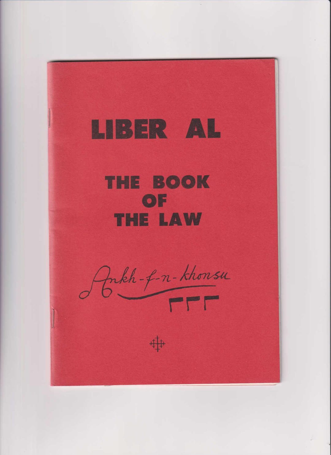 Aleister Crowley, Book of the Law - Etsy
